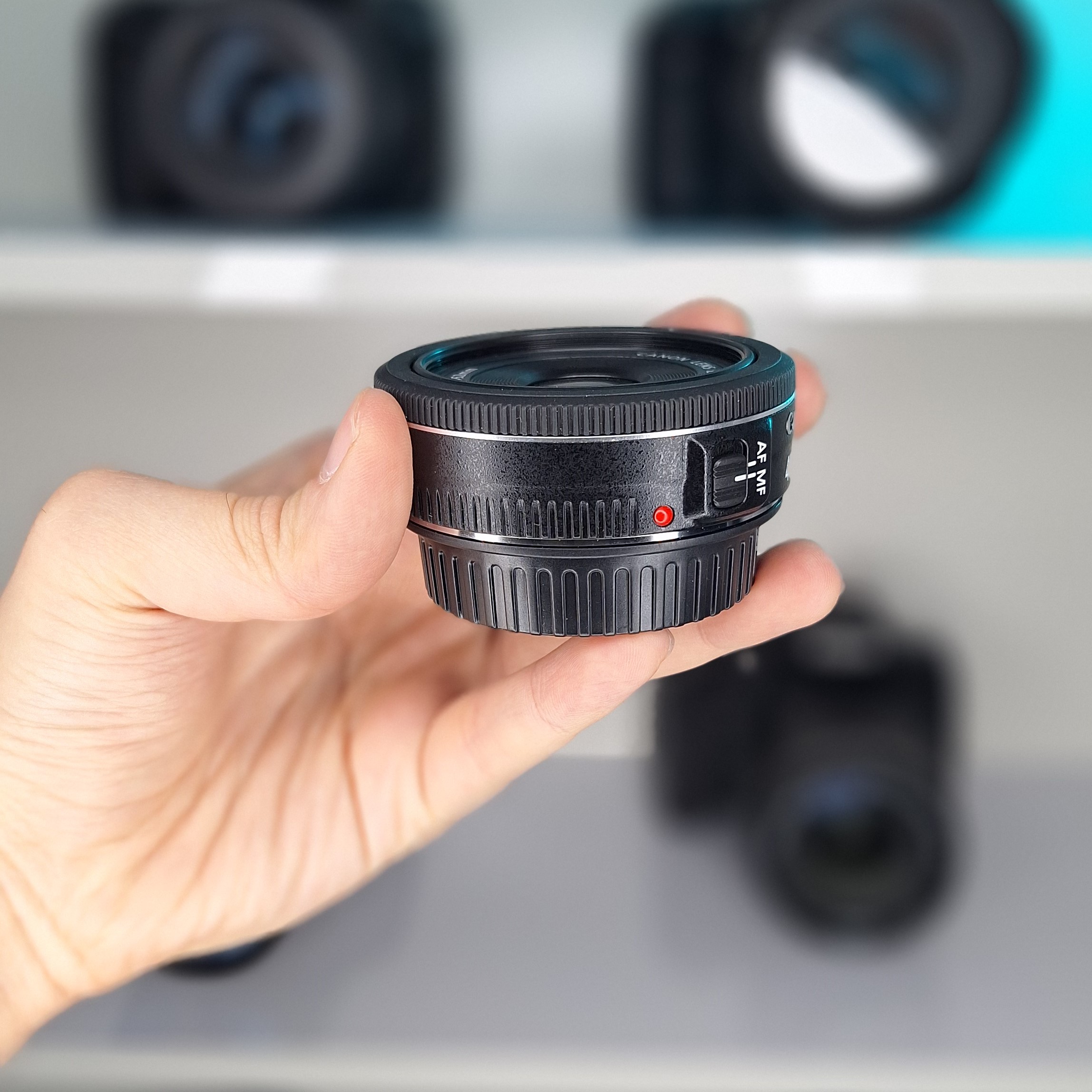 لنز Canon 40mm f/2.8 STM دست دوم | سرزمین دوربین