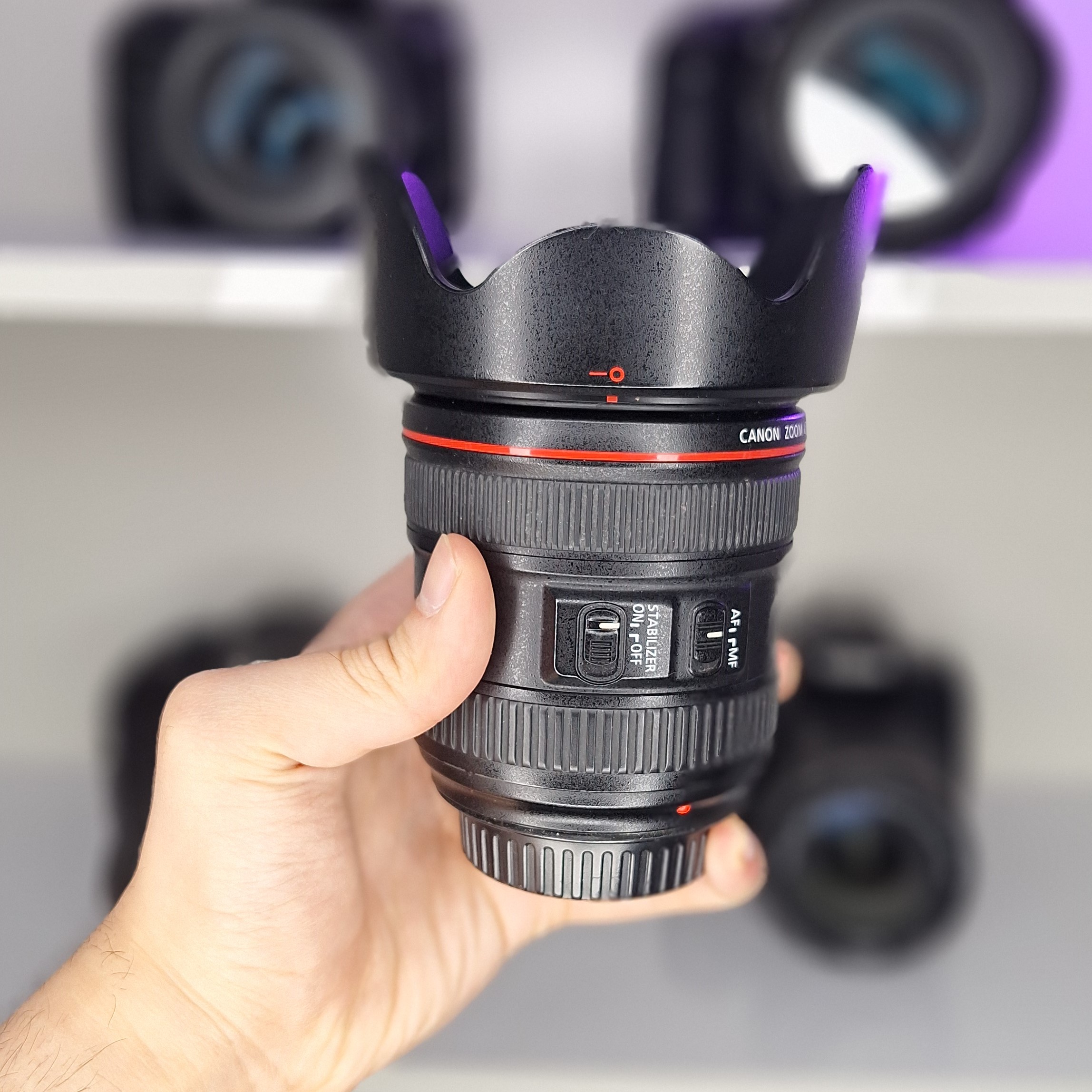 لنز Canon 24-70mm f/4L IS USM دست دوم | سرزمین دوربین